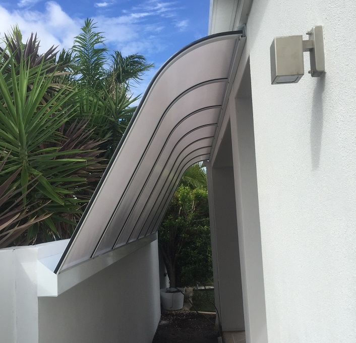 Polycarbonate awnings
